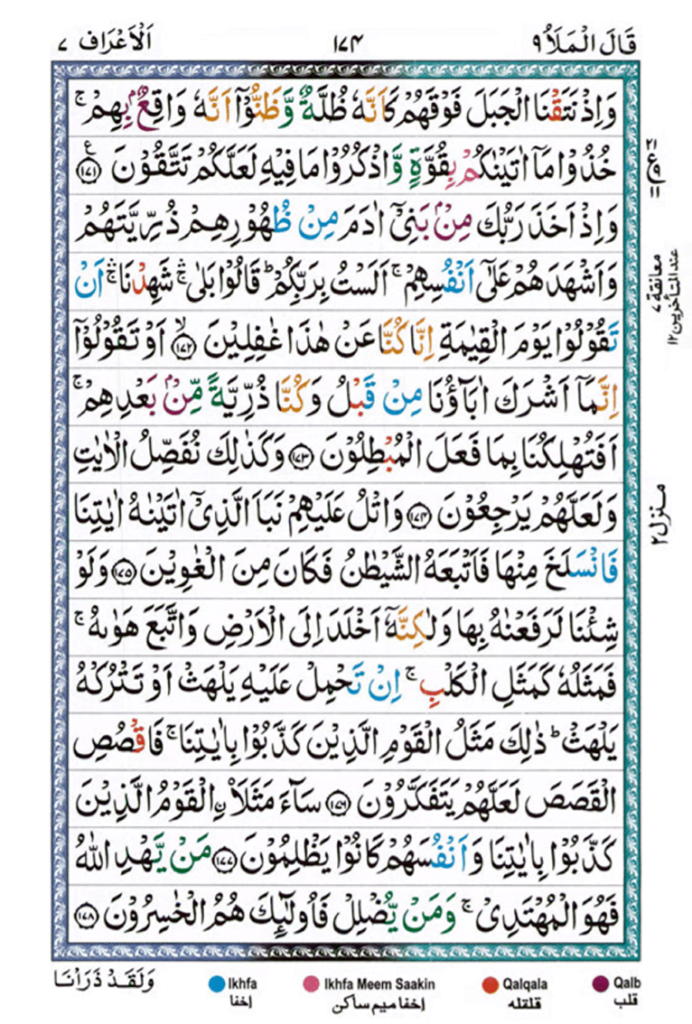 Surah Al Araf Page 23 - Meri Web