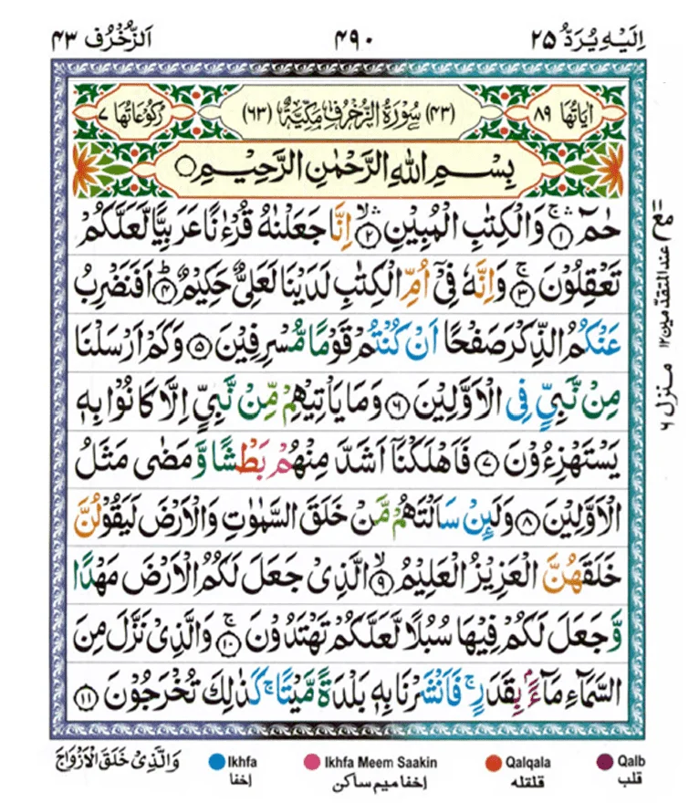 Surah Az-Zukhruf – Read Online, Listen MP3 & Download PDF | MeriWeb