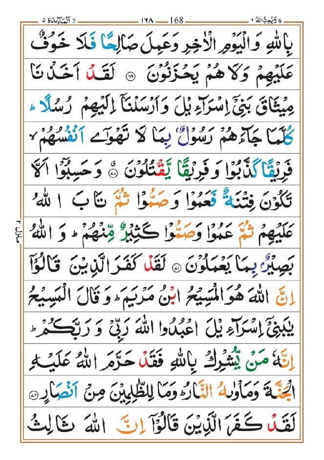 Surah Al Maidah (The Table Spread) - Meri Web