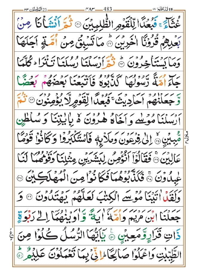 Surah Al Muminun - Meri Web