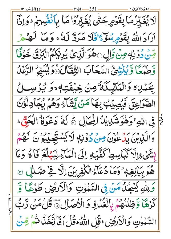 Surah Ar Ra'd - Meri Web