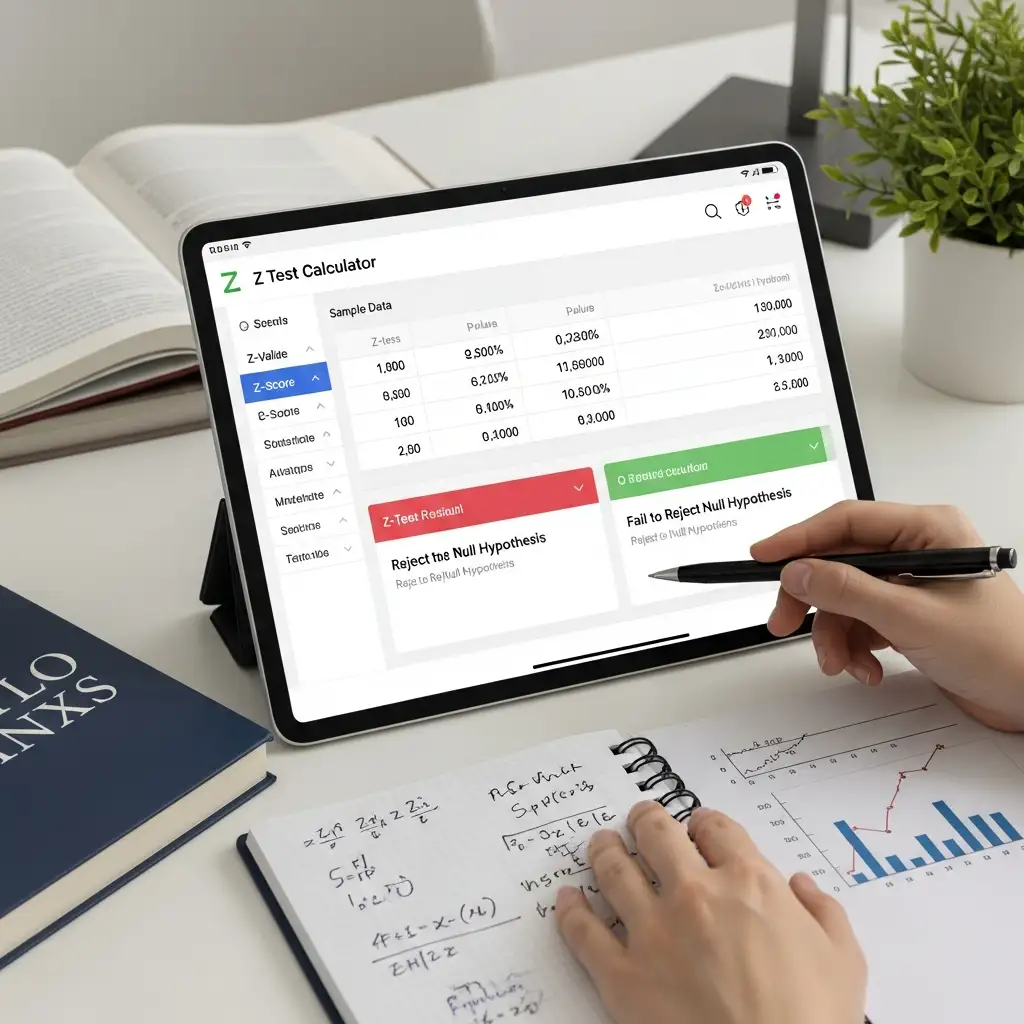 Where to Find the Most Accurate Z Test Calculator App - Meri Web